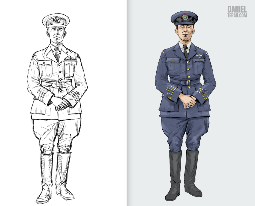 Characters Set I : Daniel Teran