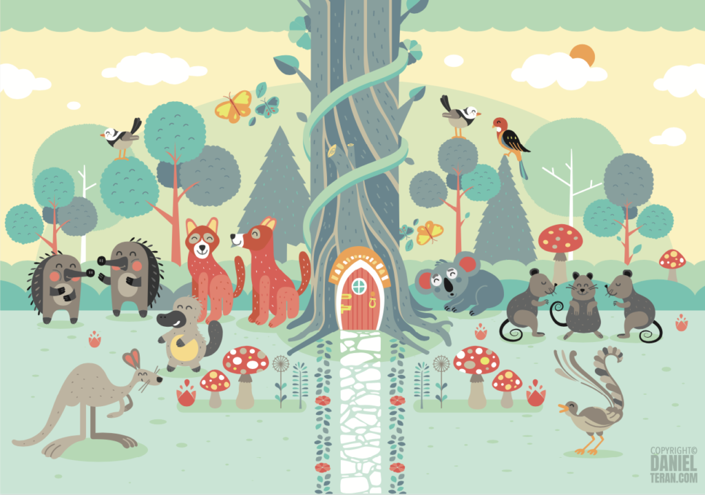 Animal Characters : Daniel Teran