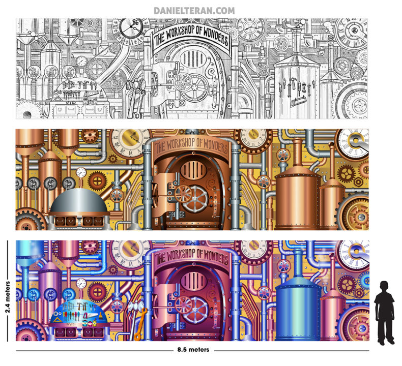 Backdrops & Prints : Daniel Teran