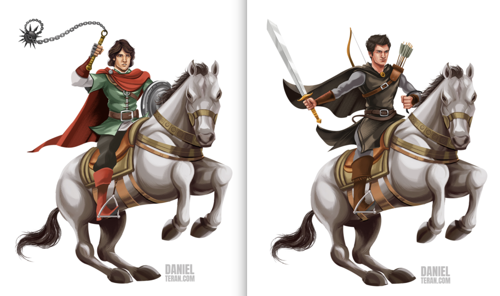 Characters Set I : Daniel Teran