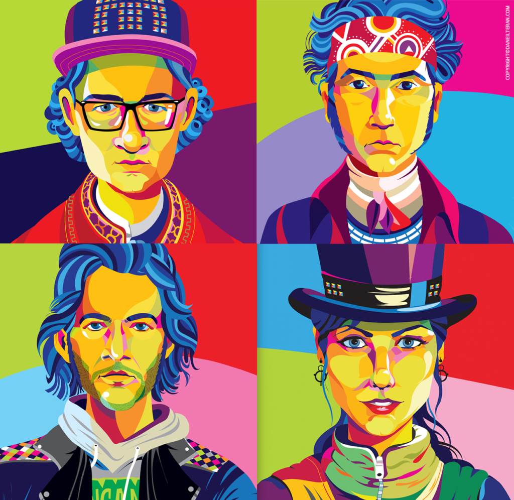 WPAP/POP Art Portraits : Daniel Teran